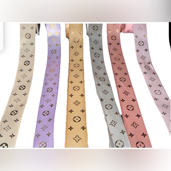 Party Supplies | Designer Style Ribbon Set 18 Yards Total 1 Inch Wide 6 ...